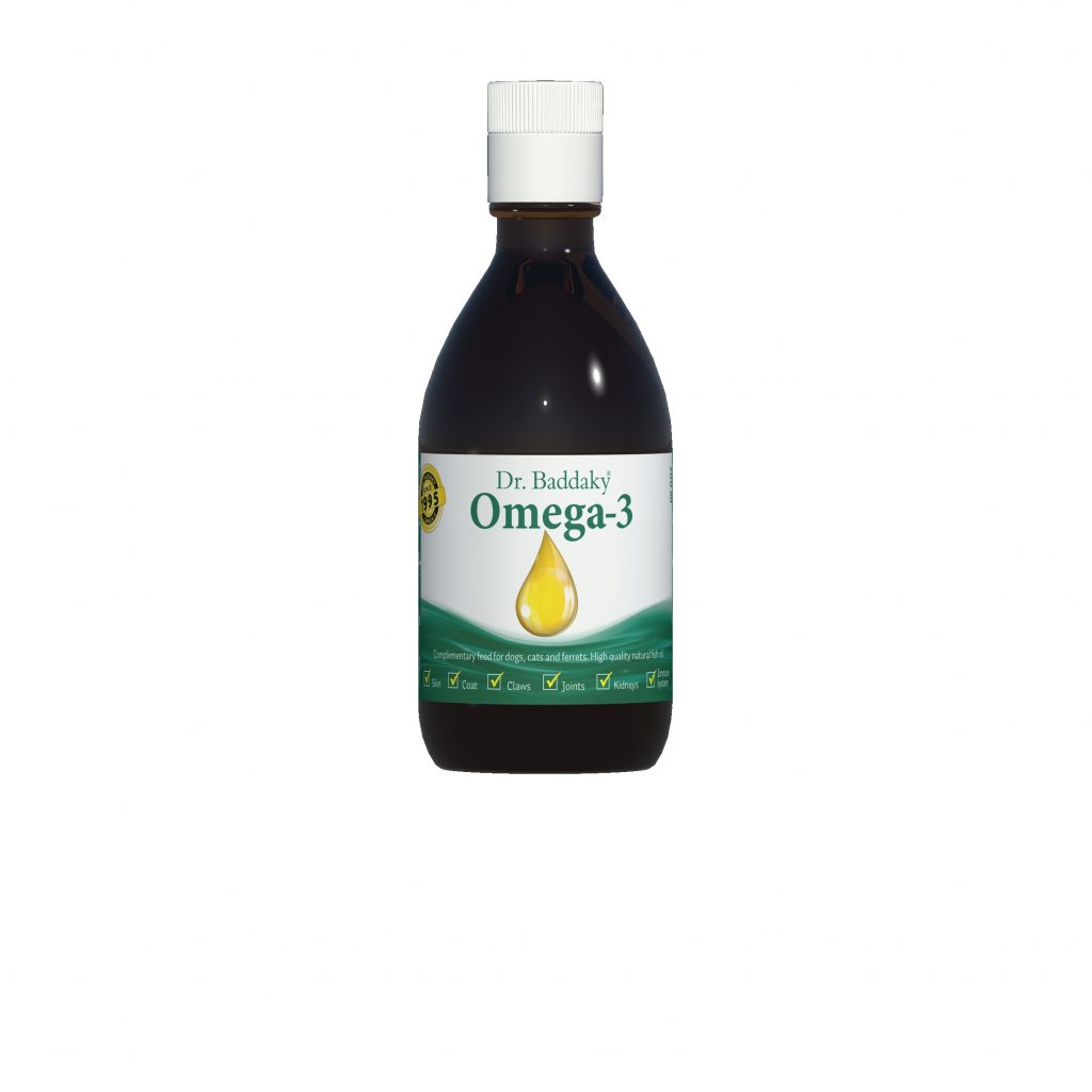 Dr. Baddakys Fiskolja Omega-3 200ml • Köp på Djurfarmacia Apoteket Trollet