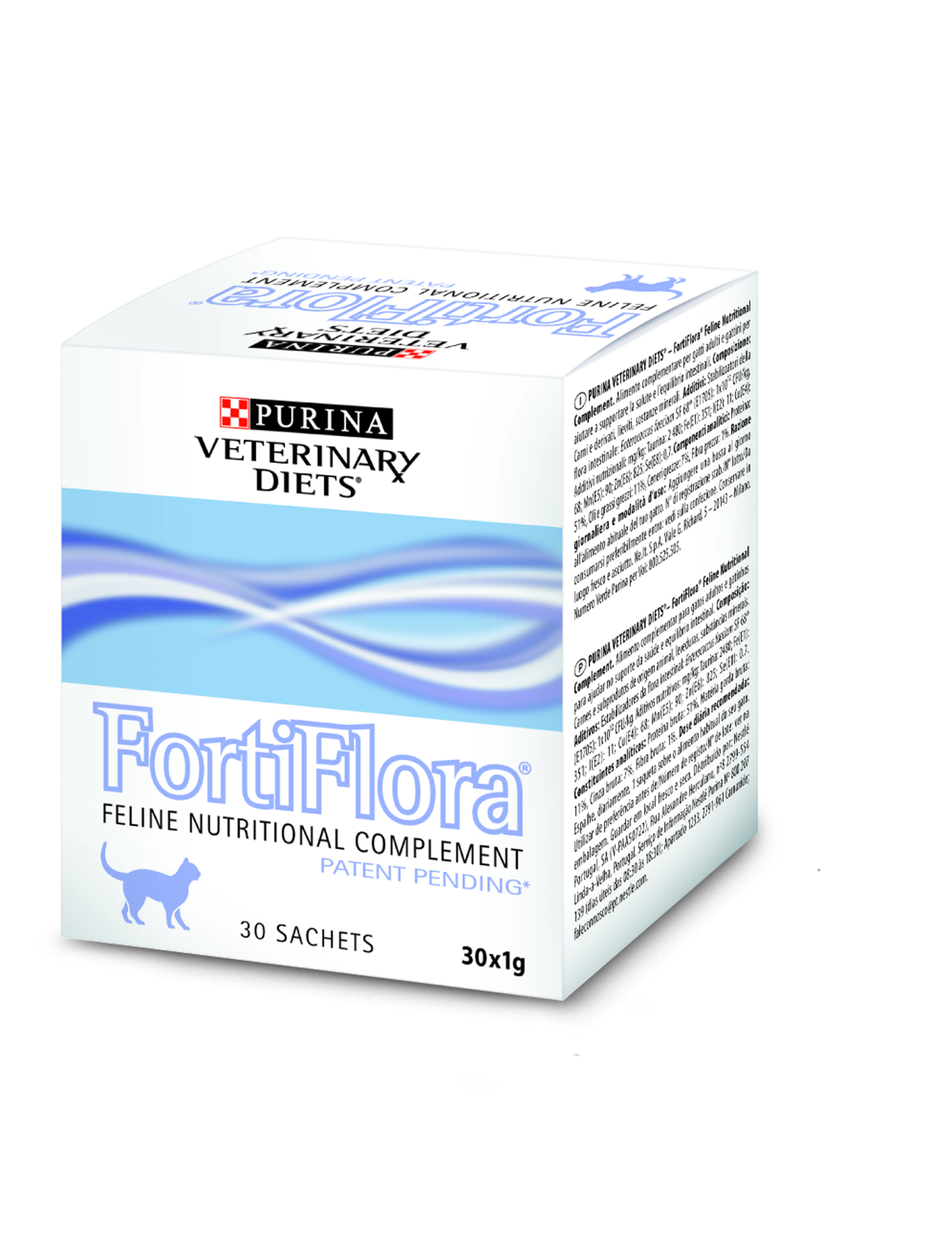 Purina FortiFlora dospåsar katt 30 x 1 g • Köp på Djurfarmacia Apoteket ...